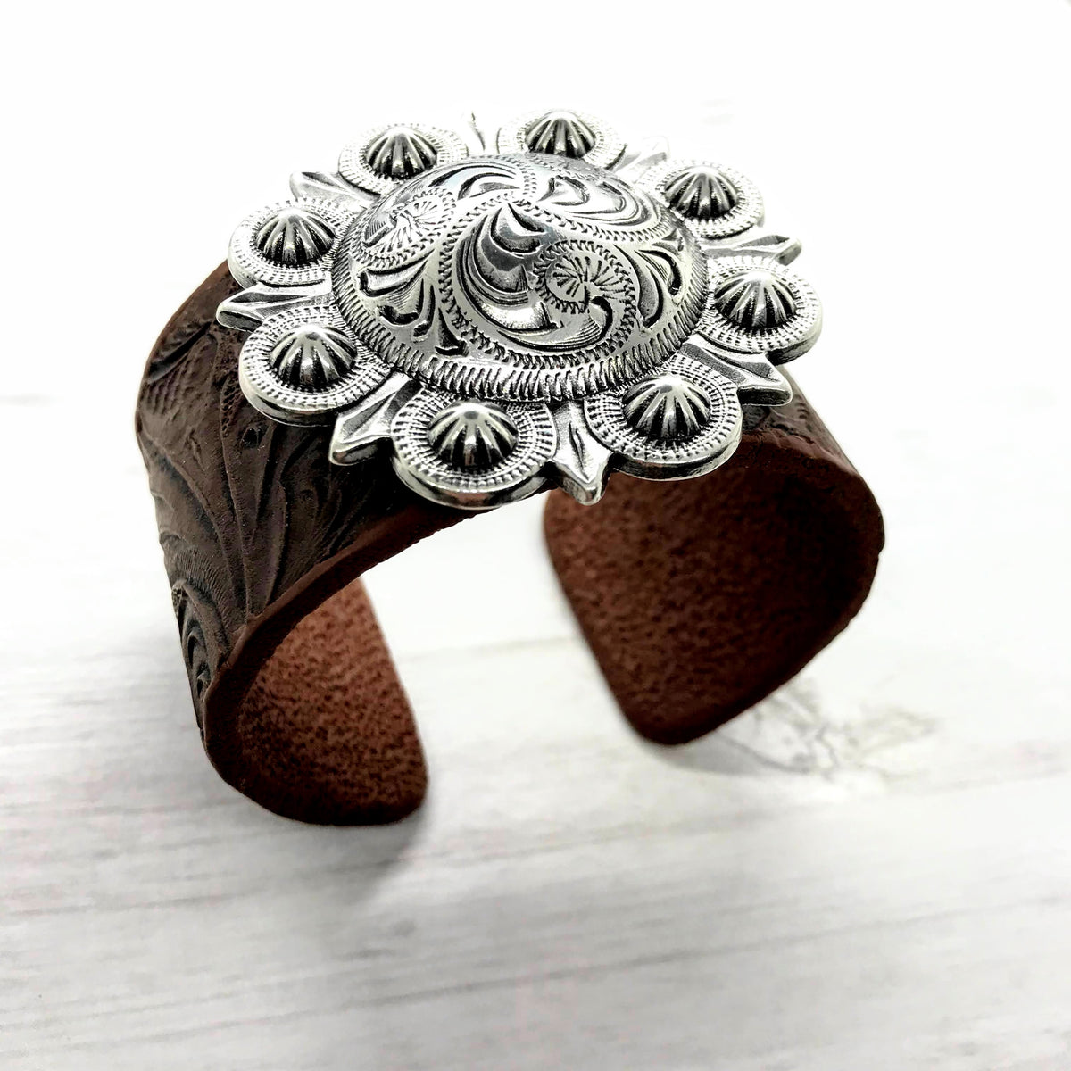 Western Style Roundup Cuff I handmade in Montana – X Bar 4 Studio